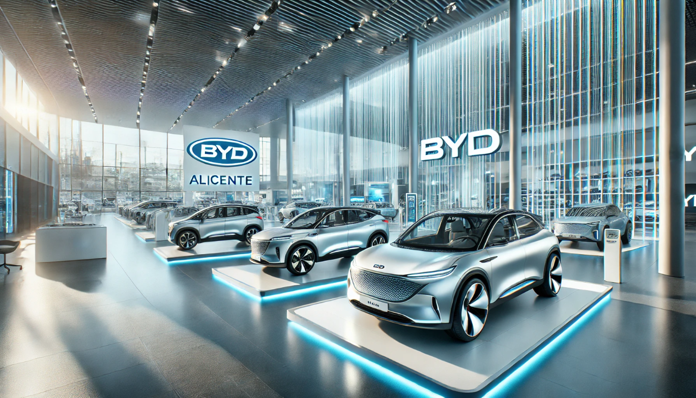ᐈ NUEVO concesionario BYD QUADIS en ☝️【 ALICANTE
